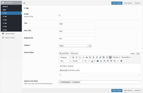 Woocommerce Custom My Account Pages By Welaunch Codecanyon