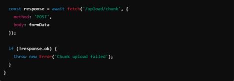 Optimizing Large File Uploads With Chunk Uploads In Node Js And Express Js