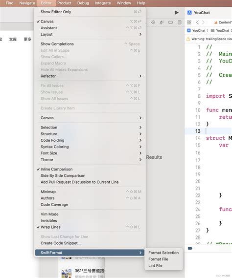Ios Swift 代码格式化工具swift Format Csdn博客