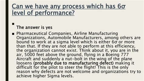 Six Sigma Metrics Pptx