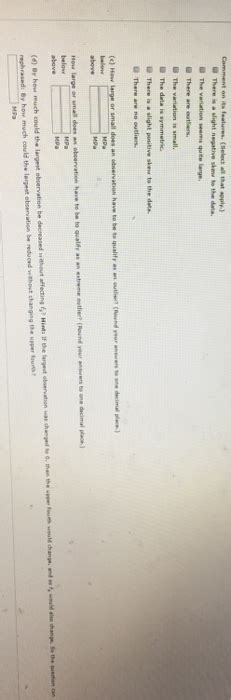 Solved Consider The Following Observations On Shear Strength