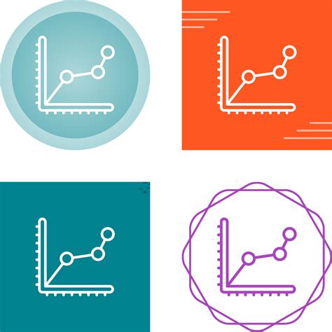 Line Chart Vector Icon 40770081 Vector Art At Vecteezy