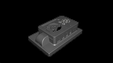 case for bigtreetech pitft50 v1 0 and raspberry pi 4 model b [source