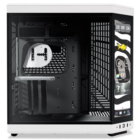 Hyte Y70 Touch Infinite Pc Case Mid Tower Atx Tempered Glass Panda