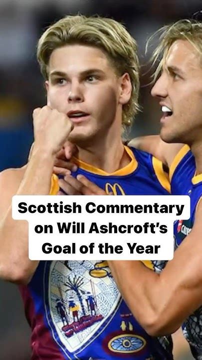 Will Ashcrofts Goal Of The Year 2023 Scottish Commentary By Allaster Mckallaster Youtube