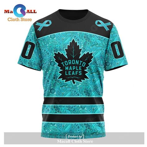 Personalized Nhl Toronto Maple Leafs Special Design Fight Ovarian