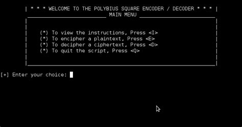 The Polybius Square Encipherdecipher Download