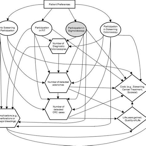Exemplary Decision Tree Illustrating Different Screening Measures Crc Download Scientific