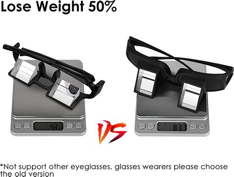 Lazy Glasses | 90 Degree Mirror Glasses for Laying Down Reading ...