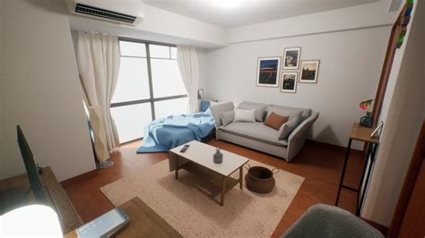 Japanese Design Studio Apartment