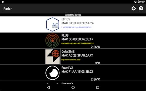 radar lite track ble beacons apk for android download