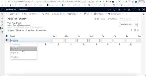 A Time Sheet And Project Management Application On Power Apps Upwork