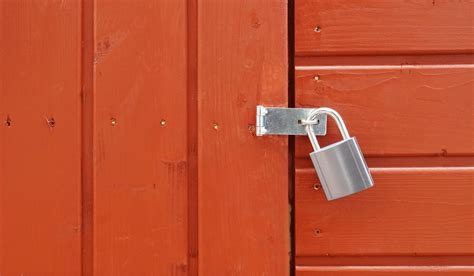 Comprehensive Guide To Shed Door Locks Types Benefits And Installation