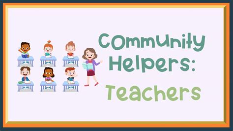 Community Helpers Teacher
