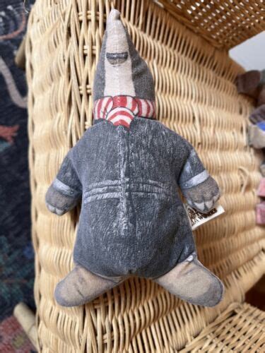 Vtg Wind In Willows Bean Bag Plush Set Toad Rat Badger Mole The Toy