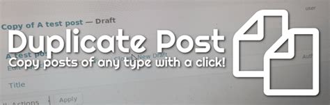 How To Duplicate A Page In Wordpress