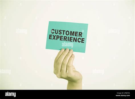 Text Caption Presenting Customer Experienceinteraction Between Satisfied Customer And