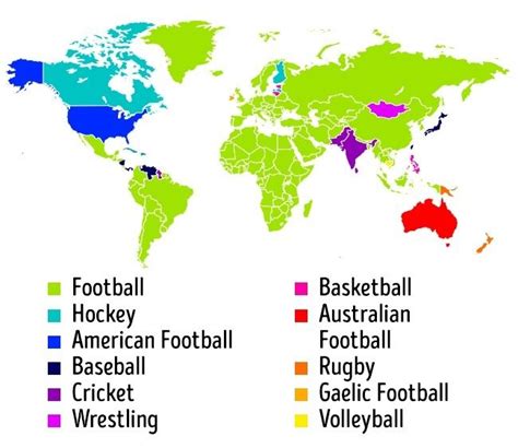 Sports Map Of The World At Hayley Forster Blog