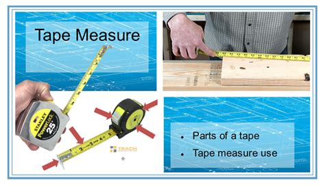 Tape Measure Parts And Use Presentation
