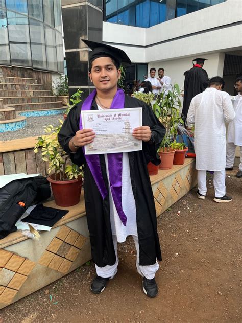 Abhishek Pillai On Linkedin Rgit Graduation Computerengineering