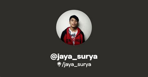 jaya surya instagram facebook linktree