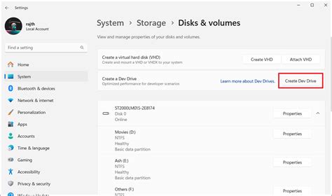 How To Create Dev Drive On Windows 11