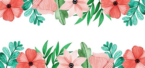 아름다운 꽃 배경 수채화 색깔 예술적 배경 일러스트 및 사진 무료 다운로드 Pngtree