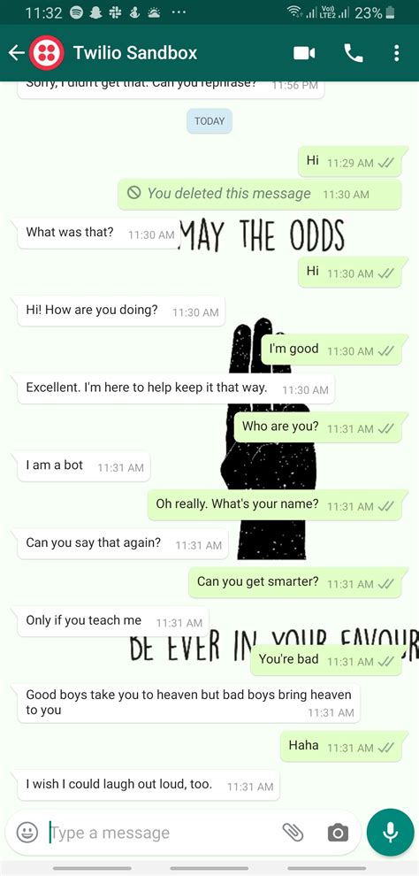 Creating A Whatsapp Chatbot Using Node Js Dialogflow And Twilio