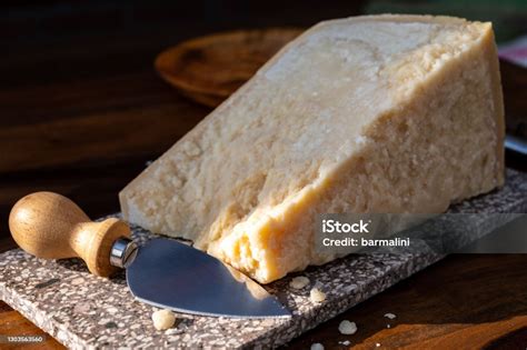 Cheese Collection Hard Yellow Italian Cheese Parmesan Or Parmigiano
