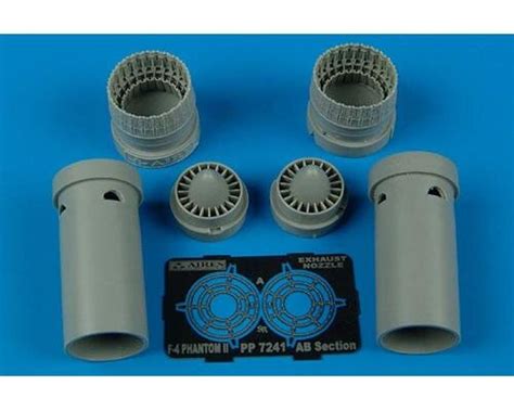F 4b C D N Phantom Ii Exhaust Nozzles Fujimi
