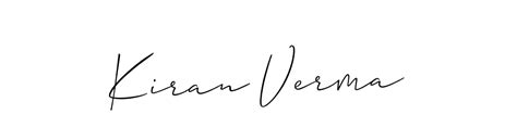 100 Kiran Verma Name Signature Style Ideas Good Electronic Signatures