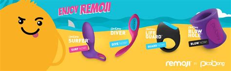 Amazon Picobong Remoji Surfer Plug Vibe Blue Lelo エネマグラ