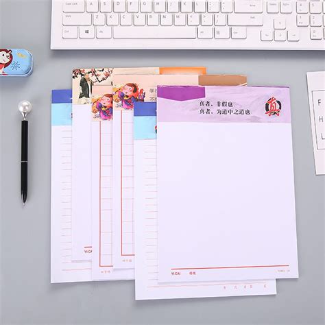 Fangnymph Lank Composition Notepad Writing Paper L Vicedeal