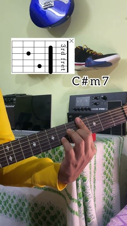 Cm7 Guitar Chord Guitar Guitarlesson Guitartutorial Youtube