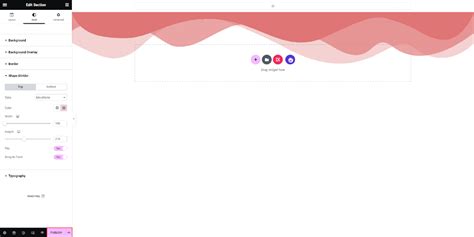 How To Use Elementor Shape Divider Feature To Create Stunning Website