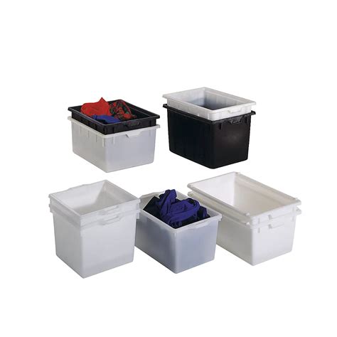 Stacking Container Made Of Polyethylene Conical Design Capacity 65 L