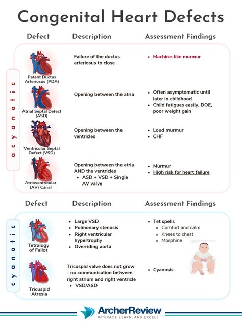 Congenital Heart Defects Cheat Sheet892024 Pdf Congenital Heart