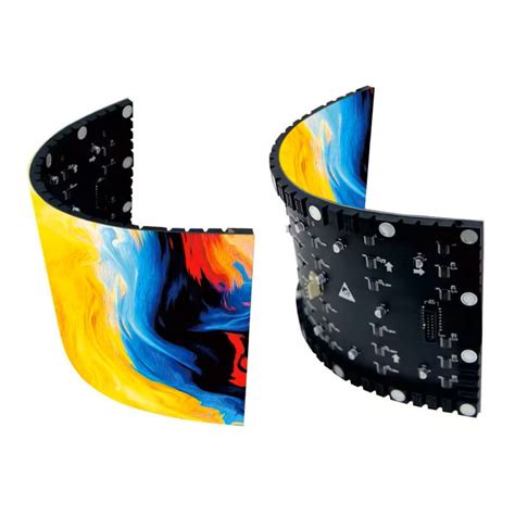 Programmable Cylinder Flexible Led Display Screen P125 Smd1010