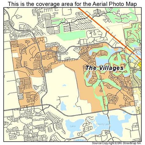 Map Of The Villages Florida Neighborhoods Tourist Map