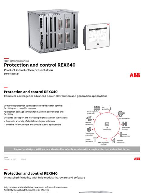 Rex640 Prod Intro Pres 758996 End Pdf Inductor Transformer