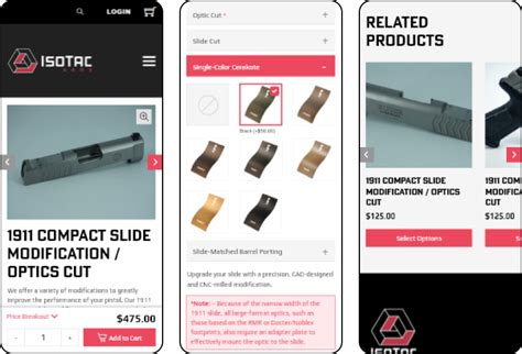 Ecommerce Website And Ui Ux Enhancements For Firearms Retailer