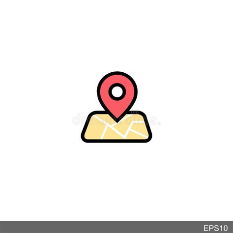 Location Pin Map Pin Flat Design Style Modern Icon Stock Vector Illustration Of Vector Marker