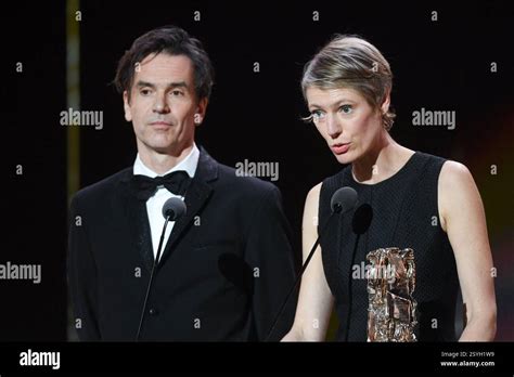 Paris France 25th Feb 2025 Boris Lojkine And Delphine Agut Receive The Best Original Screen