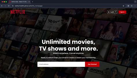 Video How I Created Netflix Homepage Using Html And Css Sai