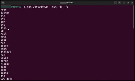 how to list groups in linux techlatest