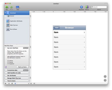 Mobile Safari Web Application Tutorial