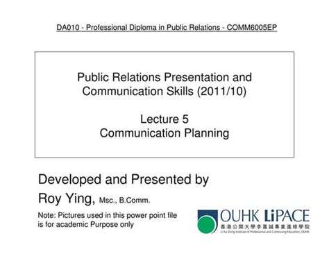 Dyadic Communication Ppsx