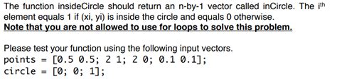 Solved Must Be Done In Matlab Must Be Done In Matlab