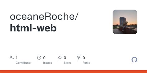 Github Oceanerochehtml Web
